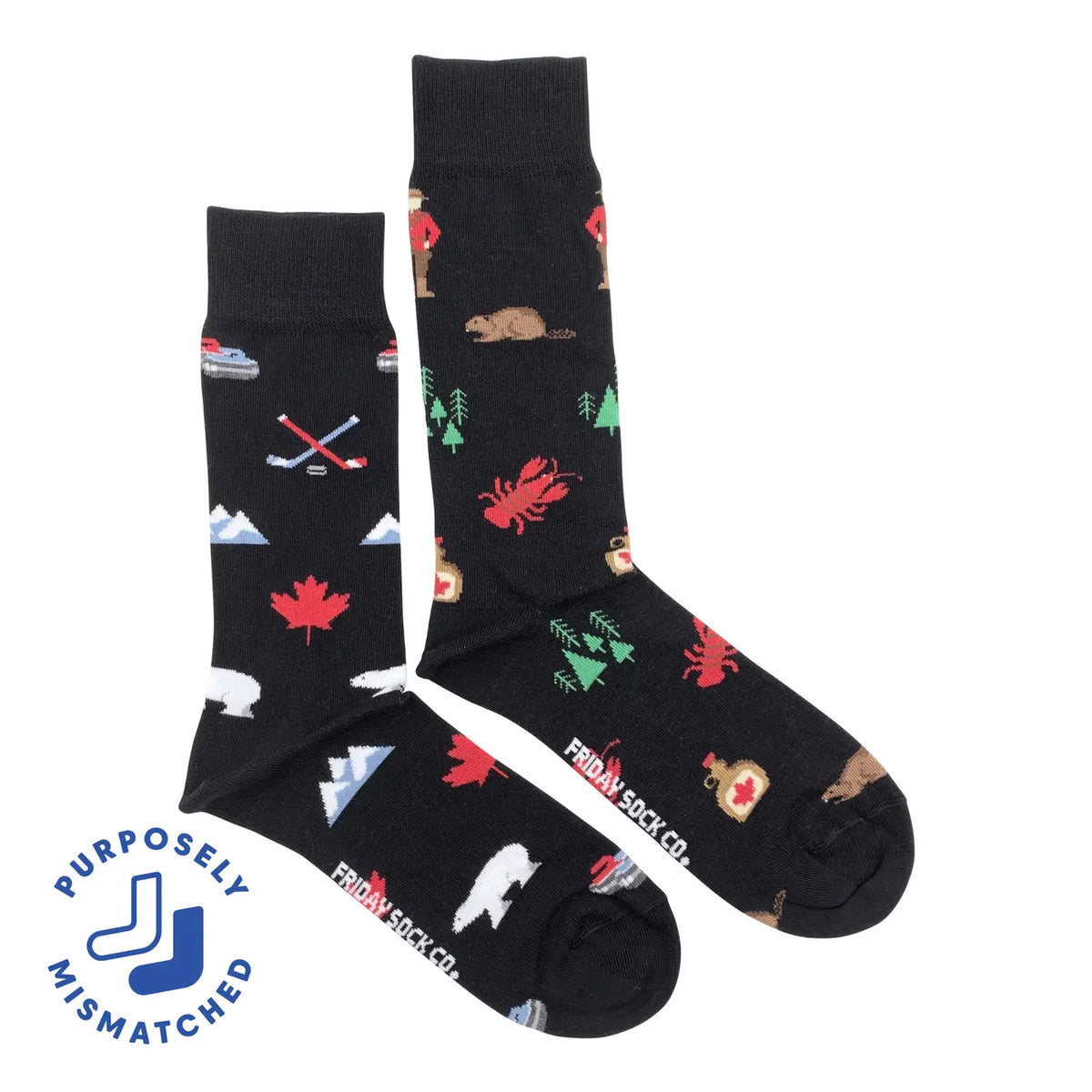 Friday Sock Co. | Canada Icon – King's Crown 1774